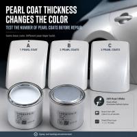 China Toyota 089 Pearl White Two Stage Automotive Refinish Paint 1K Basecoat Pearl Effect Coat 1L Can for sale