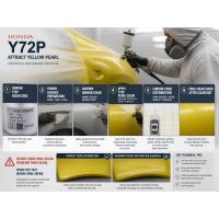 China Honda Fit Y72P Yellow Pearl Automotive Refinish Paint for Car Body Repair, Panel Respray & Professional Touch Up for sale