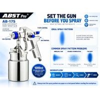 China ABST Pro AB-17S 1000ml Siphon Feed Pneumatic Spray Gun for Automotive Furniture and Industrial Painting for sale