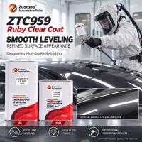 China Zuotong ZTC959 Ruby High Solid HS Clear Coat 2K Automotive Refinish Clearcoat Topcoat for sale