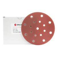 China OSLONG SF520 Soft Film Sponge Sanding Disc 150mm 6 Inch 17 Hole for Automotive Refinishing for sale