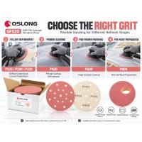 China OSLONG SF520 Soft Film Sponge Sanding Disc 150mm 6 Inch 17 Hole for Automotive Refinishing for sale