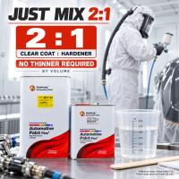 China ZUOTONG ZTC777 Fast Drying 2K Clear Coat 2:1 No Thinner Automotive Refinish Clearcoat for Bumper and Panel Spot Repair for sale