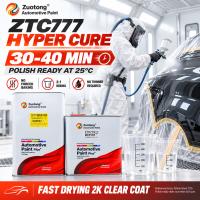 China ZUOTONG ZTC777 Automotive Clear Coat Hardener Kit 2K Gloss Car Refinish Varnish 2:1 Ambient Cure for Local Body Repair for sale