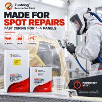 China ZUOTONG ZTC777 Fast Drying 2K Clear Coat 2:1 No Thinner Automotive Refinish Clearcoat for Bumper and Panel Spot Repair for sale
