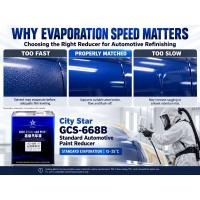 China City Star GCS-668B Automotive Paint Reducer Standard Thinner for Compatible 2K Clear Coat Topcoat and Metallic Basecoat Transportation Couting for sale