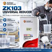 China ZUOTONG ZK103 ZK301 ZK300TM Automotive Paint Thinner General Purpose High Performance Extra Slow Refinish Reducer for sale