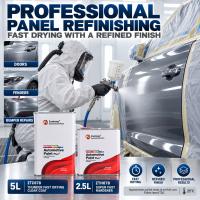 China ZUOTONG ZTC878 2K Acrylic Polyurethane Clear Coat 2:1 Fast Dry Automotive Refinish for Full Car and Multi Panel Repair for sale