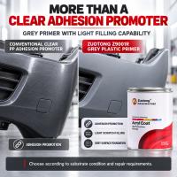 China ZUOTONG Z9001R Grey Automotive Plastic Primer 1K CPP Modified Acrylic for PP ABS Trim Refinishing No Hardener Required for sale