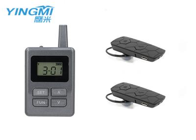 China Small Size Large Meeting Digital Tour Guide System With Polymer Lithium Battery for sale