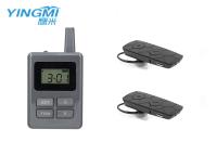 China Chargable Tour Guide Wireless Sound Systems GFSK Modulation Mode Light Weight 20g for sale