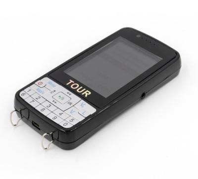 China Multi Languages Portable Tour Guide System , Wireless Audio Guides For Museums With Manual Function for sale