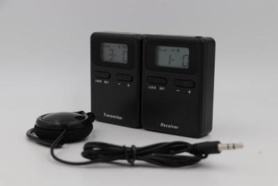 China RFID Digital Wireless Tour Guide System  , 158 Channel Wireless Guide System for sale