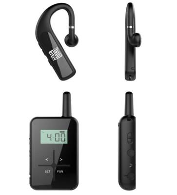 China Bone - Conduction Bluetooth Tour Guide System With Earphone 860-870 Frequency for sale