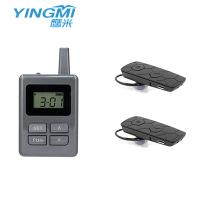 China Long Distance Church Tour Guide Device , Tour Guide Radio System 18g Weight for sale