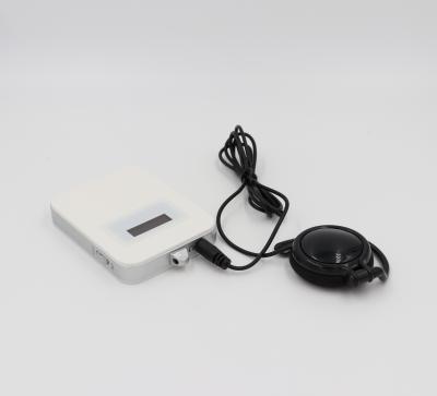 China Lithium Battery Powered Tour Guide Transmitter For Factory And Museum Visiting for sale
