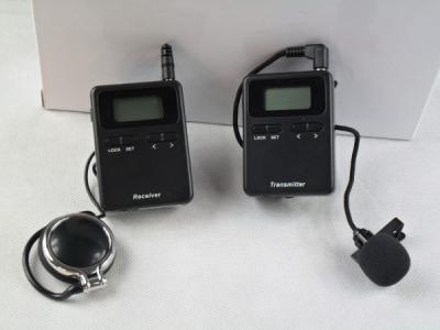 China 100 Channels Audio Tour Guide Equipment for Tourism / Church 796-821MHz Frequency for sale