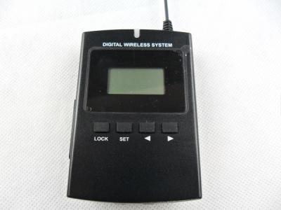 China 008b Black Color Two Way Tour Guide System For Group Interaction 86*60*19mm Size for sale