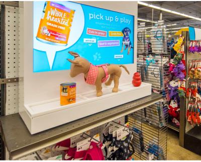 China Digital Interactive Video Wall Interactive Flat Panel Display For Different Shopping for sale