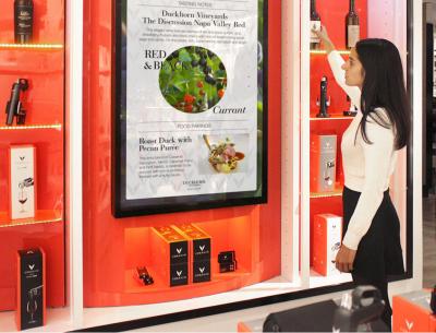 China Advertisement Video Interactive Display Board 6 - 16GB Memory 500 Cd/M2 Brightness for sale