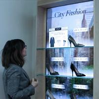 China Establish Communication Interactive Showcase Display Cabinets for sale