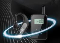 China 870 MHz International Universal Channel Travel Audio Guide Ear Hanging for sale