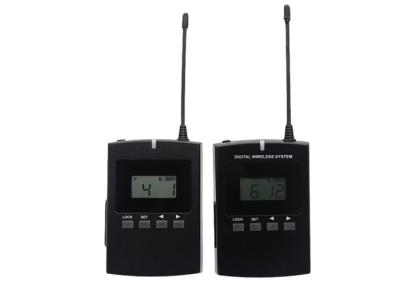 China 250m Distance Wireless Tour Guide 746MHz 823MHz Two Way Talkback for sale
