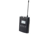 China Black Wireless Audio Tour Guide Systems 823MHz Long Transmission Distance for sale