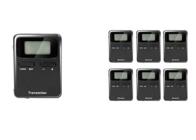 China PLL Oscillator Wireless Audio Guide System More Than 200 Meter for sale