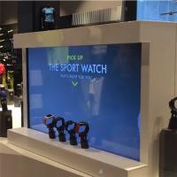 China LCD Screen Interactive Showcase Adopt Light Sensing Gravity Sensing for sale