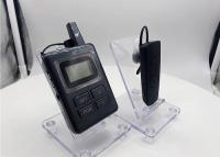 China Lithium Battery Wireless Audio Guide Systems 860MHz - 870MHz for sale