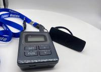 China Lithium Battery Wireless Audio Guide Systems 860MHz - 870MHz for sale