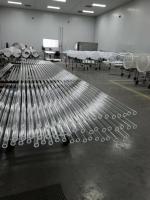 China High Purity 99.99% SiO₂ Quartz Tube Heat Resistance UV 185nm-2500nm Full Spectrum Transmission for sale