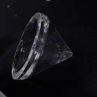 China High Purity Fused Quartz Cone High Temperature Resistance Industrial with Precision Taper Angle for sale