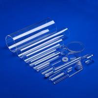 China Acid Alkali Resistant Quartz TC Tube High Purity Glass Tube for Semiconductor Temperature Sensing for sale