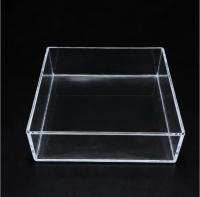 China Heat Resistant Clear Quartz Boat For Industrial Furnace Loading Semiconductor Wafer Thermal Treatment for sale