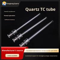 China High Transmittance Large Caliber Quartz TC Tube Clear For Chemical Laboratory for sale