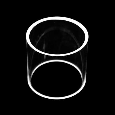 China Thick Wall Quartz Heating Tube High Purity Transparent Large Diameter Thermal Resistance for Chemical Laboratory for sale