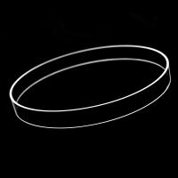 China Transparent Boat Holder Pendant Quartz Plate Chemical Laboratory Photovoltaic Semiconductor for sale
