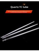 China Heat Resistance Quartz Glass Tube High Light Transmittance Transparent Ozone Free for Laboratory for sale