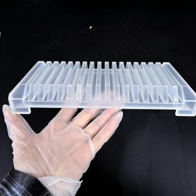 China Translucent Heat Insulation Quartz Glass Plate Seat for Chemical Laboratory Photovoltaic Semiconductor for sale