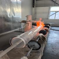 China One End Closed Quartz Tube High Purity Clear Glass Customized Sealed Bottom Tubing for sale