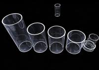 China Full Specification Customized Quartz Tube High Purity Transparent Polished Glass Tubing for sale