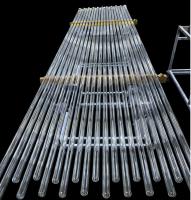 China Sealed One End Quartz Tube Ozone Free Customized High Purity Clear Glass Tubing for sale
