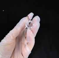 China Bottom Sealing Quartz Tube Customized High Purity Clear Glass One End Sealed Tubing for sale