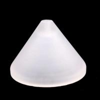 China High Temperature Frosted Quartz Cones Quartz Glass Products In Semiconductors for sale