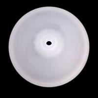 China High Temperature Laboratory Conical Quartz Glass Products Milk White for sale