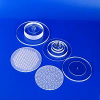 China Custom Ultra Thin Clear Quartz Plate Circular Optical Glass for Welding Process for sale