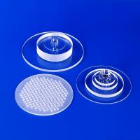 China Custom Ultra Thin Clear Quartz Plate Circular Optical Glass for Welding Process for sale