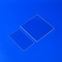 China High Purity Clear Quartz Disc Transparent Quartz Sight Glass Sheet High Temperature Resistance for sale